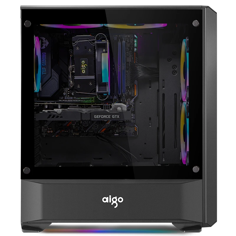 darkFlash T20 PC computer Case ATX/Micro ATX RGB light strip ...