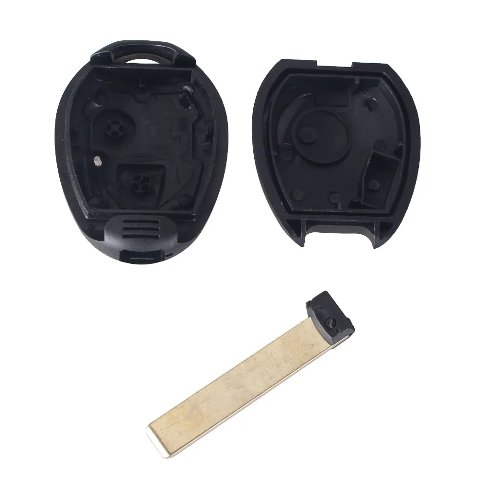 10pcs 2 Button Key Fob Case Shell Uncut Blade For Land Rover for Rover ...