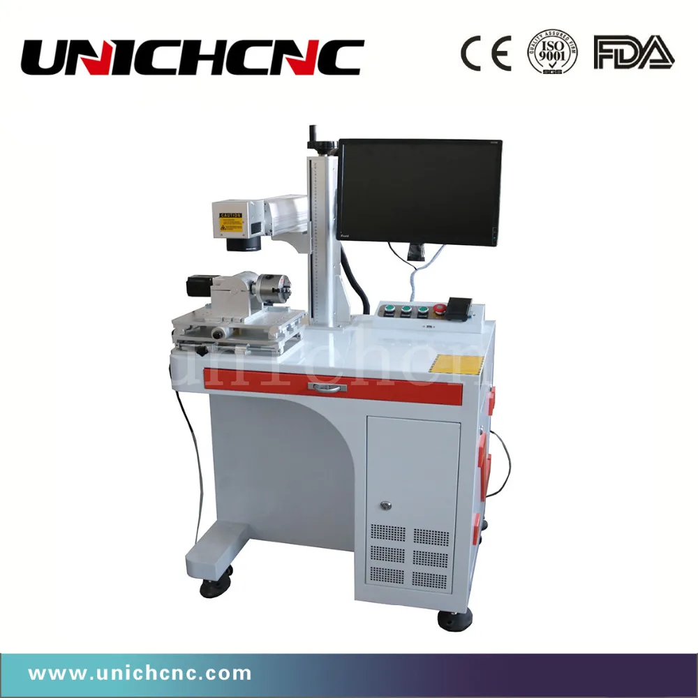 20w 30w 50w stainless steel laser engraving fiber color laser marking ...