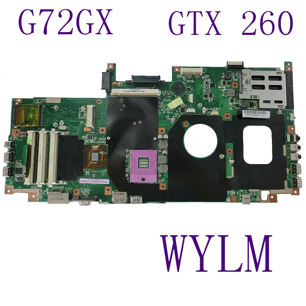 Aliexpress.com : Buy G72GX Mainboard REV 2.0 For ASUS G72G G72GX Laptop ...