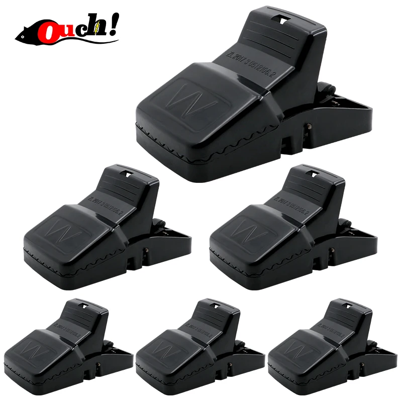 Ouch 6pcs Mouse Trap Rat Traps that Work Humane Power Rodent Killer 100 ...