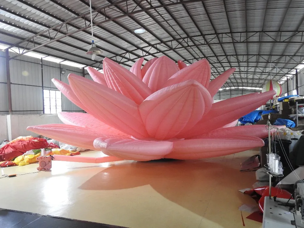 LED-illuminated-Lotus-Inflatable-Lighting-Flower-Product-Party ...