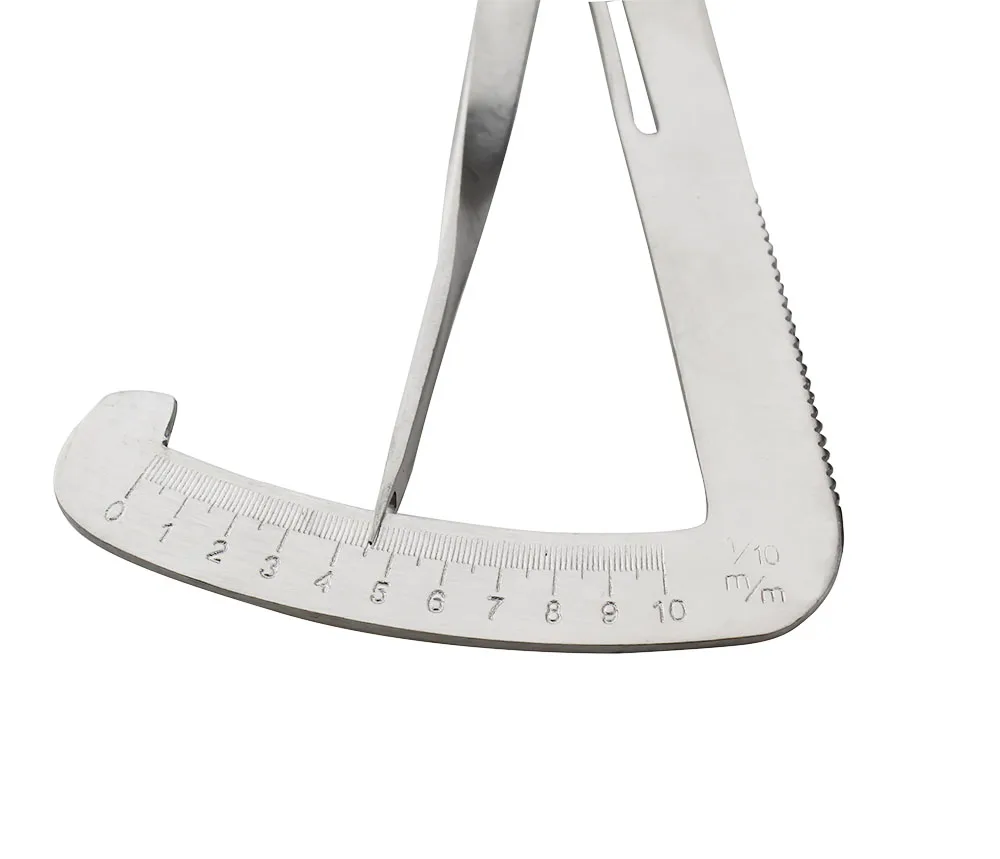 1pc Degree Gauge Measures From 0-10 Mm Dental Lab Caliper Wax Metal ...