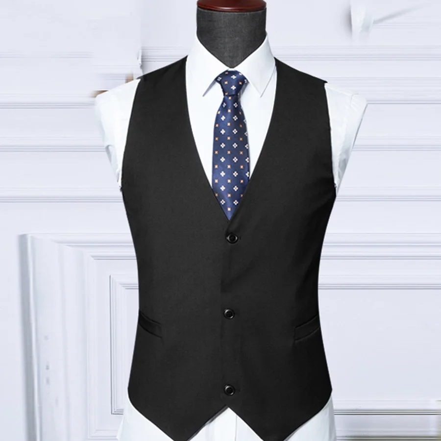 Chalecos Para Hombre Chaleco Hombre Vest Slim Fit for Men Suit ...