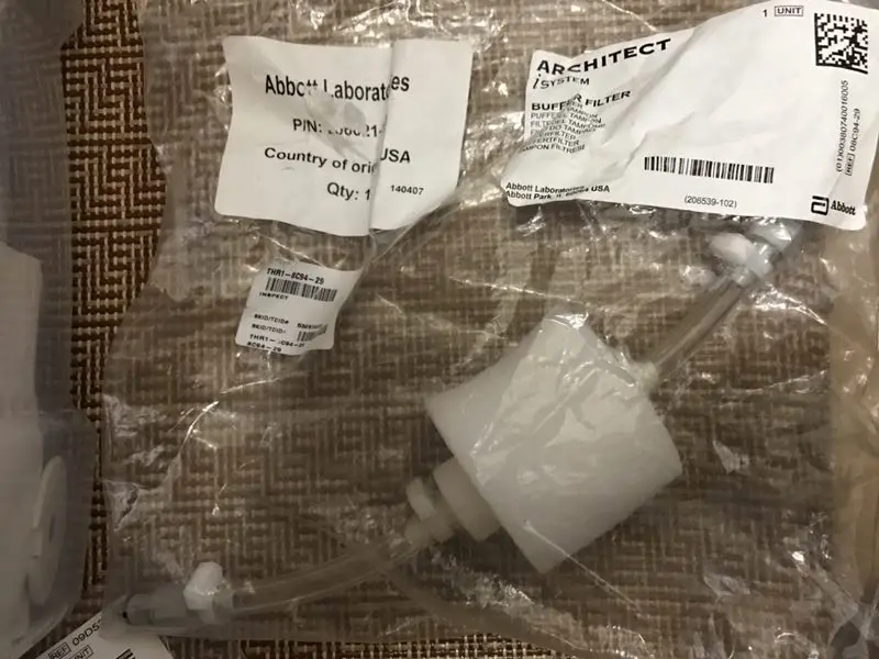 Architect Filter, Buffer p/n:08C94 29 for Abbott Architect i2000SR,New ...