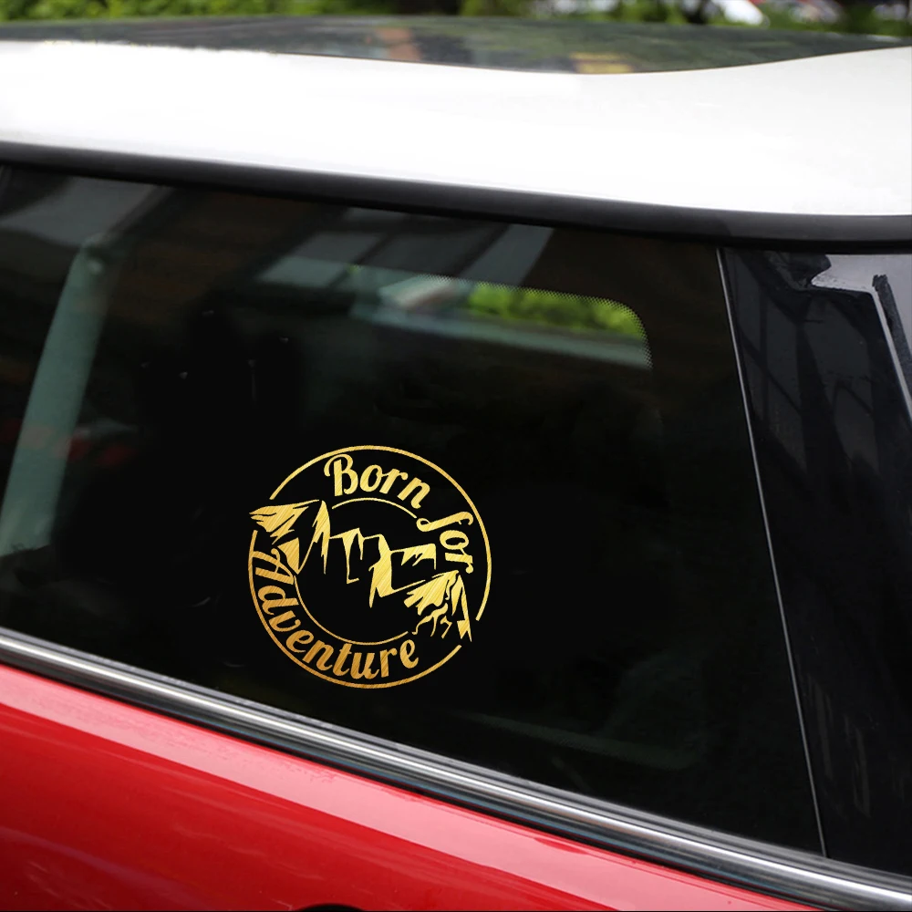 Born For Adventure Car Sticker Car Styling Decals Bumper Sticker ...