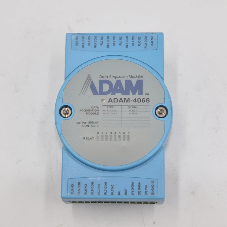ADVANTECH ADAM-4068 Adam 8-Way Relay Output Module ADAM DATA ...