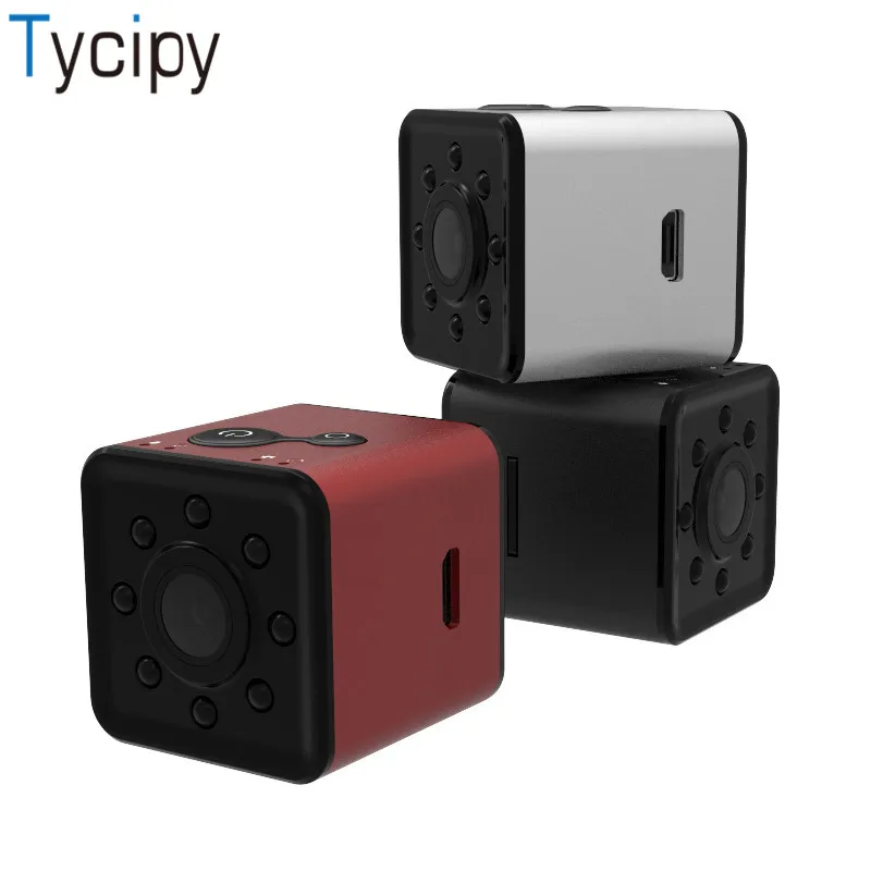 Tycipy Mini Cam WIFI Camera SQ13 HD WIFI Small Camera cam 1080P video ...