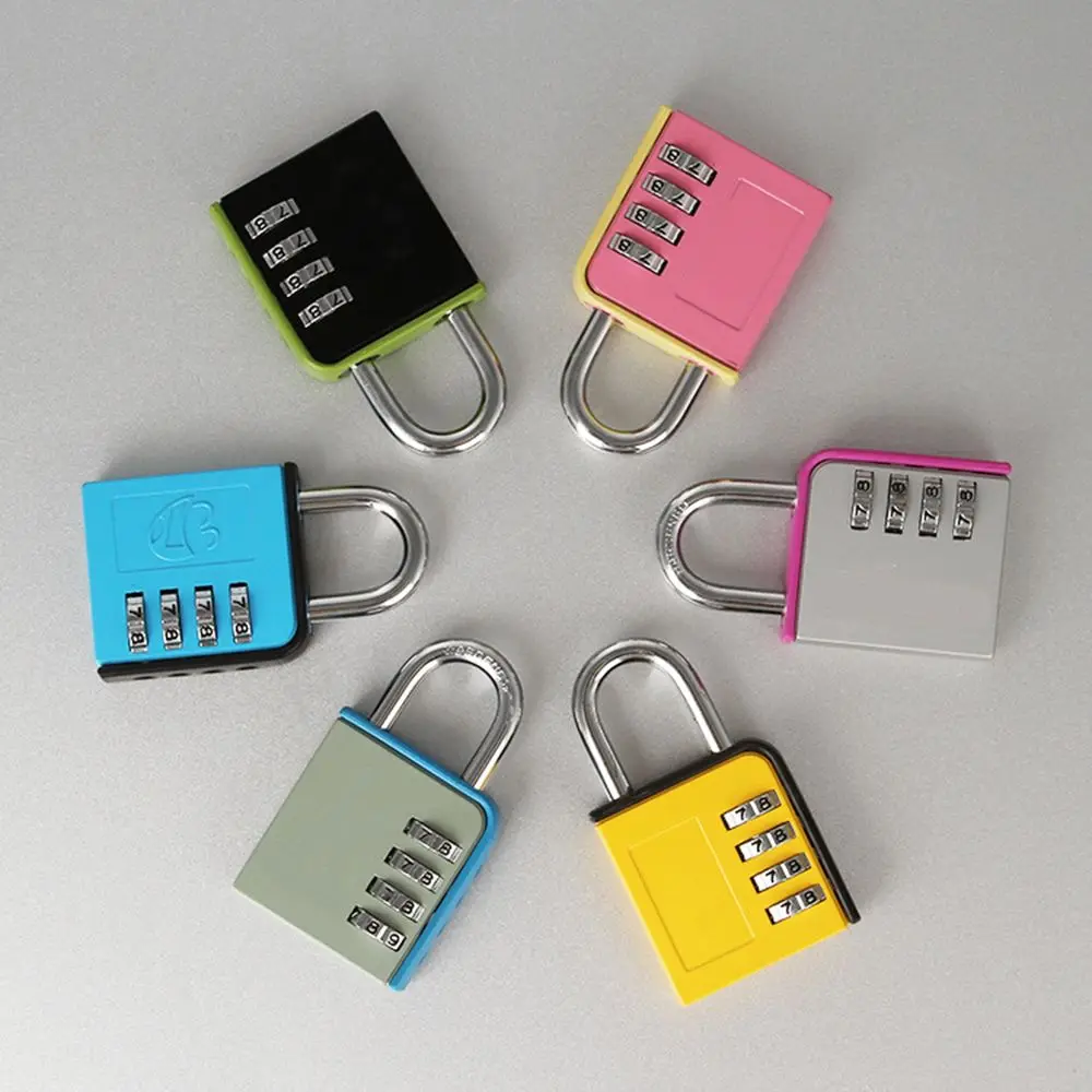 High Quality 4 Bit Digit Dial Metal Alloy Code Number Lock Password ...