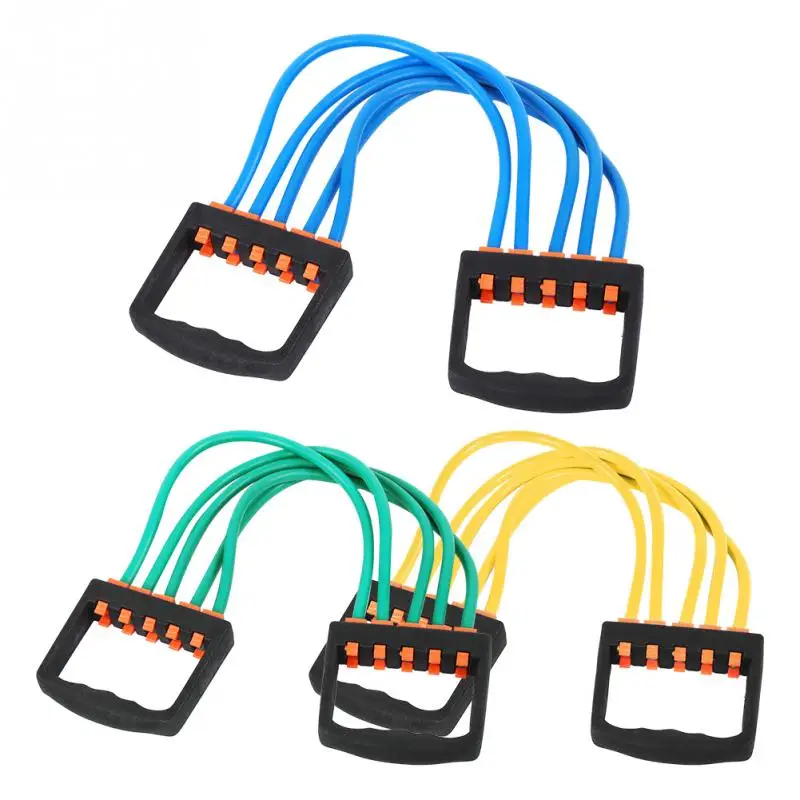 Rubber String Chest Expander Developer Fitness Exercise Sports Pull ...