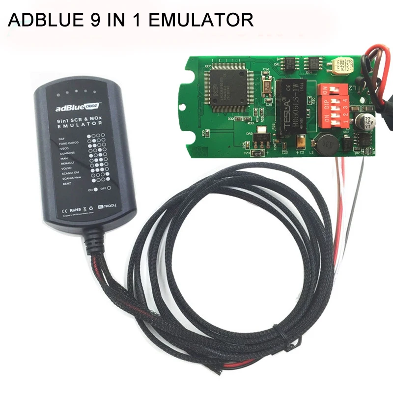 Adblue Emulator 9 In 1 Trucks Emulation Diagnostic-tool For Volvo ...
