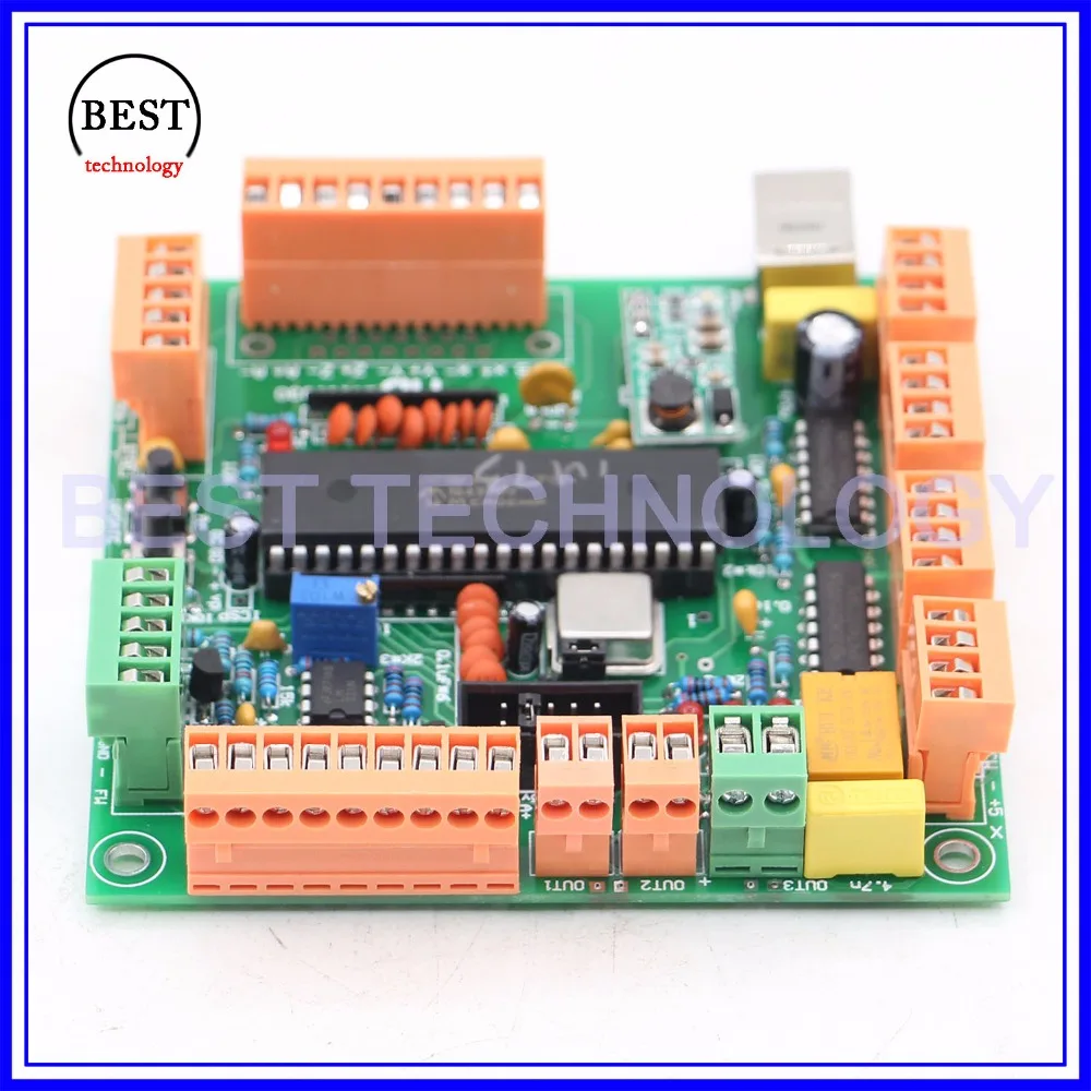 4 Axis USB CNC Controller CNC USB Interface Board USB CNC 2.1 MK1 MACH3 ...