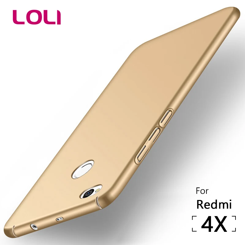 For Xiaomi Redmi 4X Case Luxury Hard PC Ultra thin Back Cover for ...