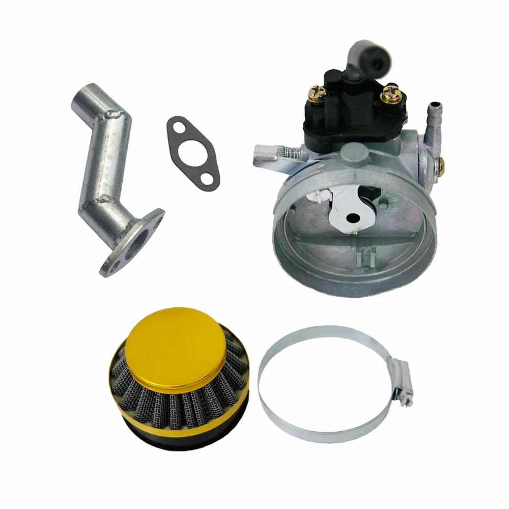 Carburetor & Air Filter & Manifold For 49 66 70 80cc Motorized Bicycle ...