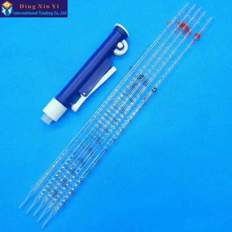 New arrival! 1pcs manual pipette pipettor controller 2ml +5pcs 2ml ...