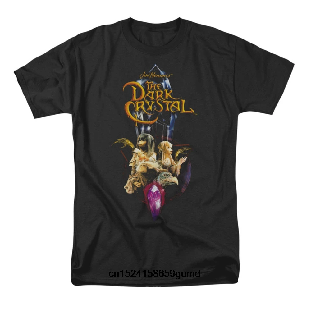 Funny Men T Shirt Women Novelty Tshirt Dark Crystal Crystal Quest T