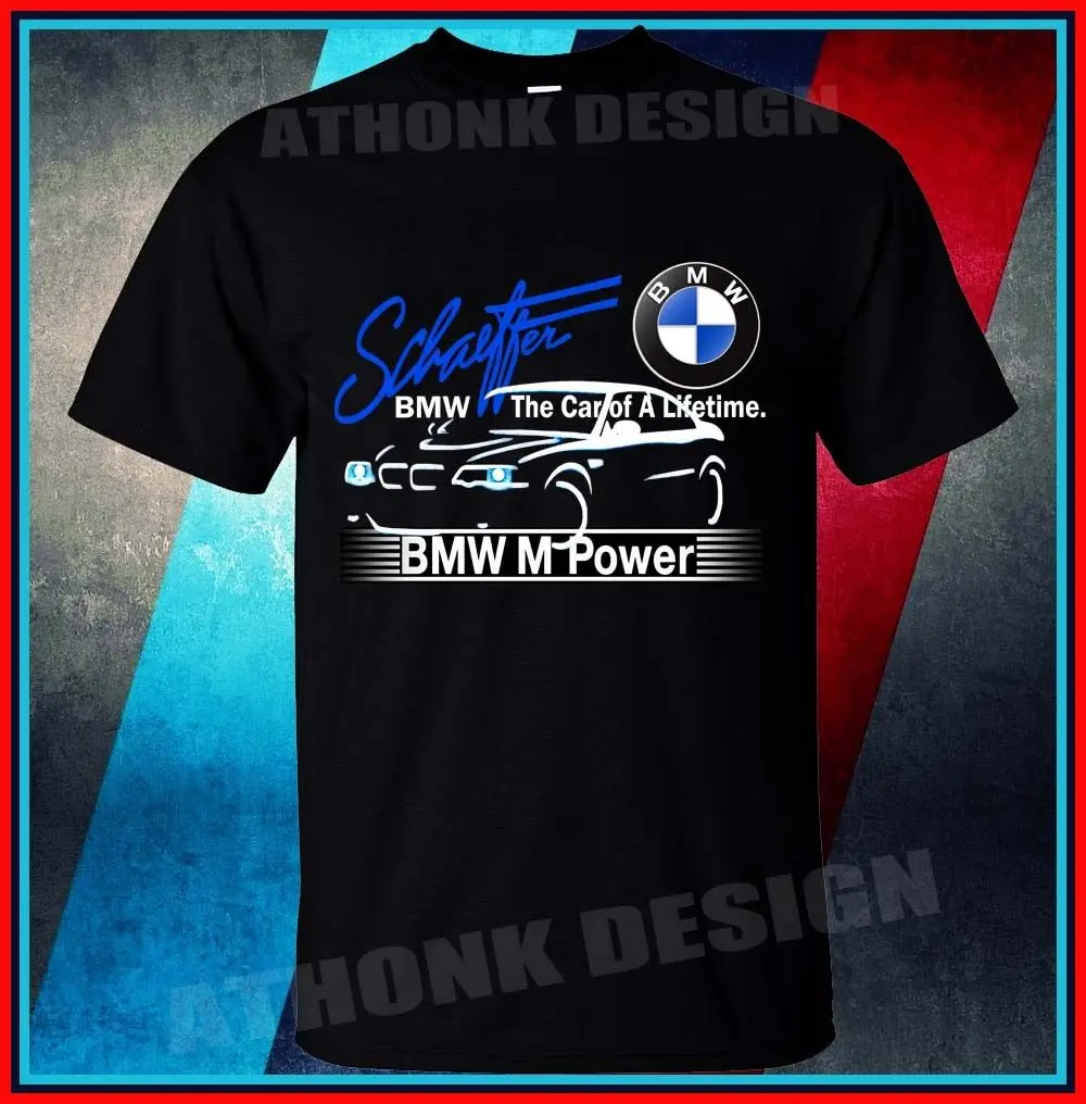 Ashley Schaeffer Bmw T-shirt Bmw M Power Fan T-shirt Print T Shirt O ...