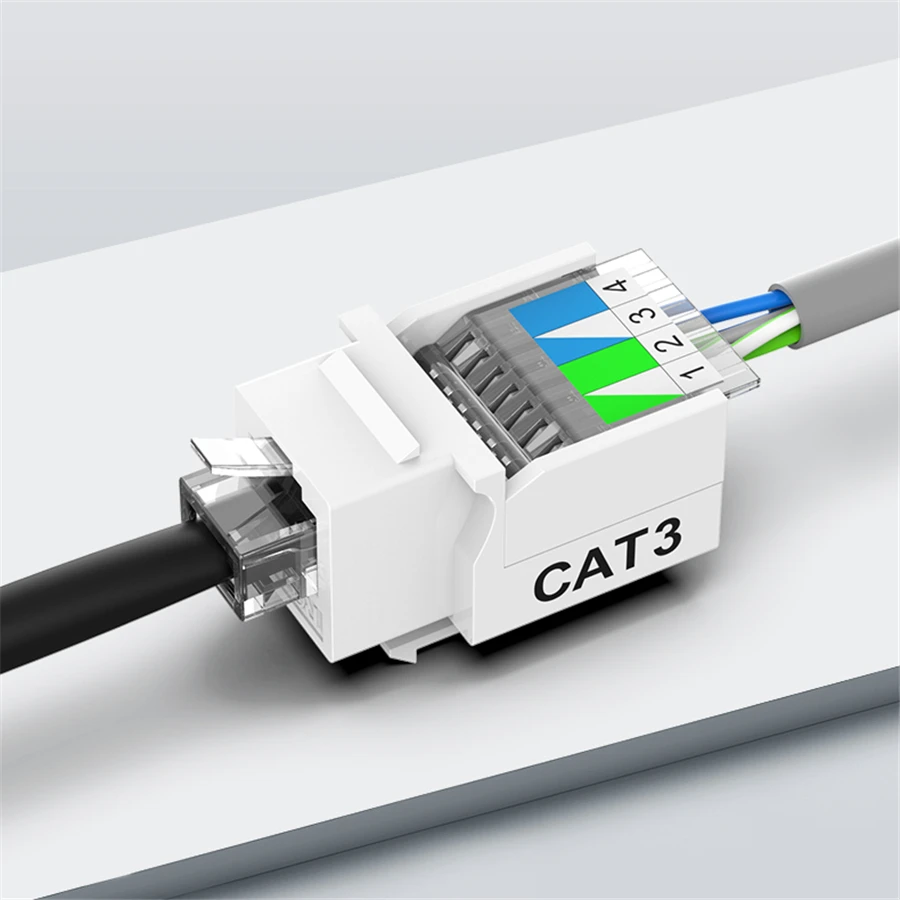 Cat 3 Cable To Cat 3 Jack