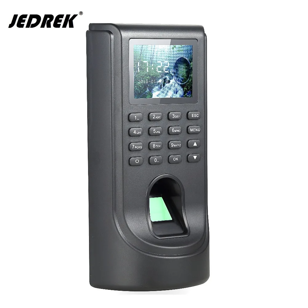 Color Lcd Tcp/ip Biometric Fingerprint Time Attendance Keypad For Door ...