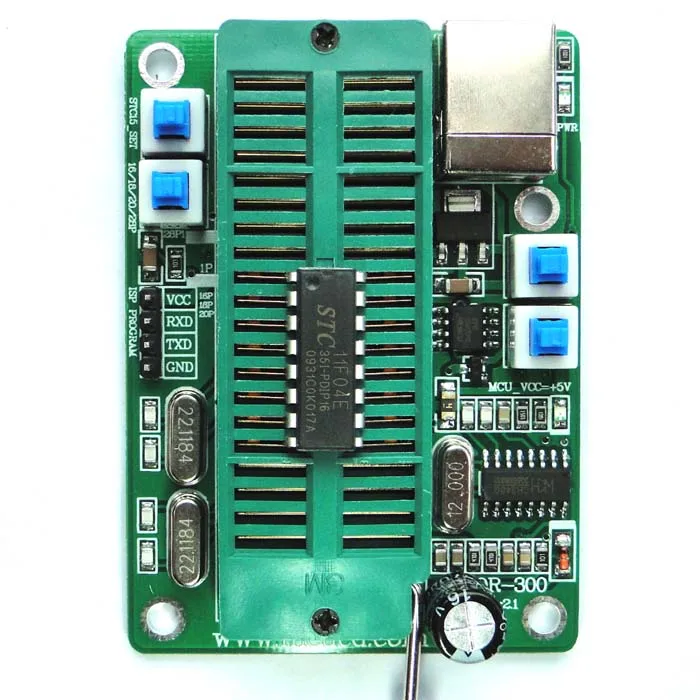 STC Programmer Burner Downloader DIP 16202840 USB Automatic Program ...