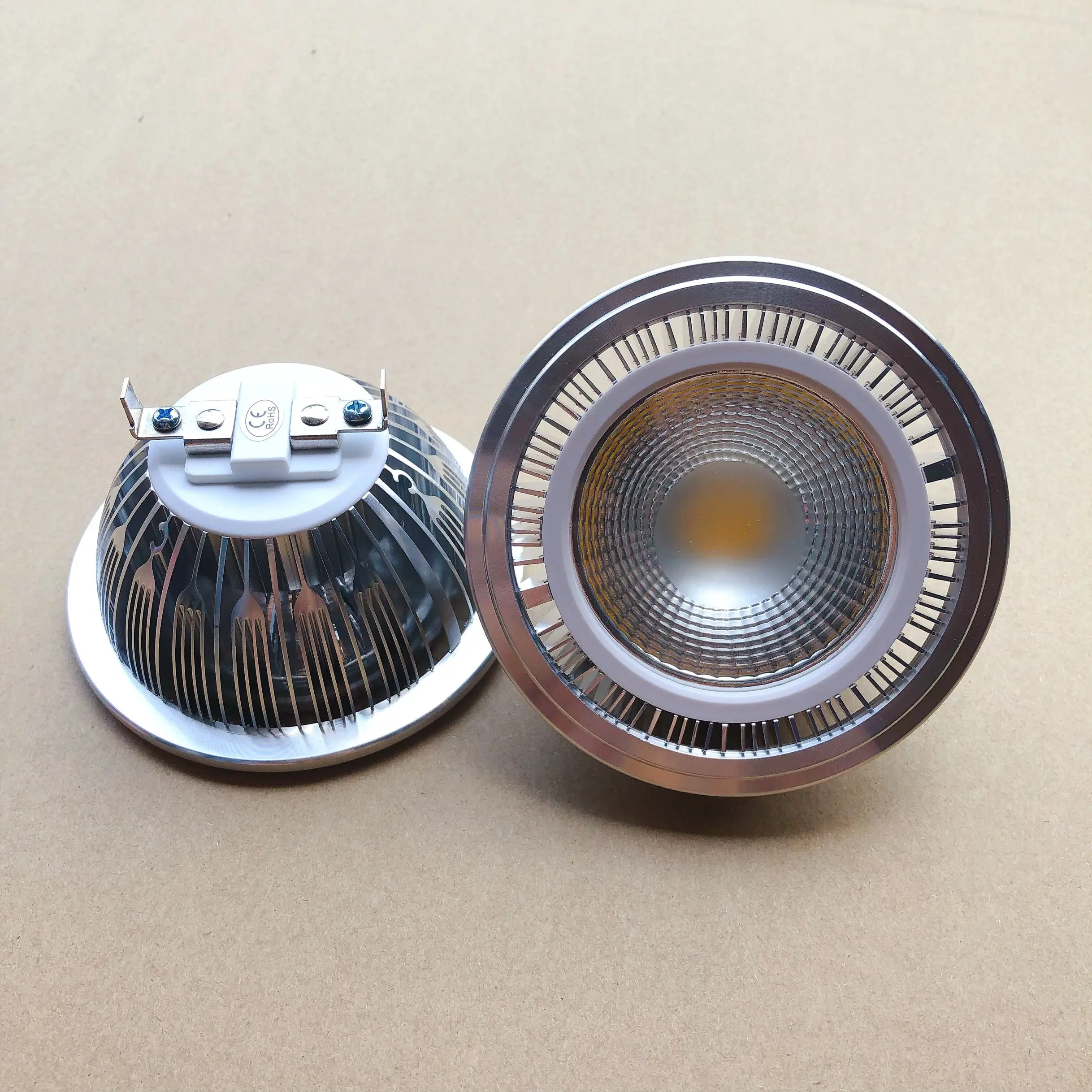 15W-AR111-QR111-ES111-GU10-LED-Lamp-AC85-265V-DC12V-Spotlight-COB-Bulb ...