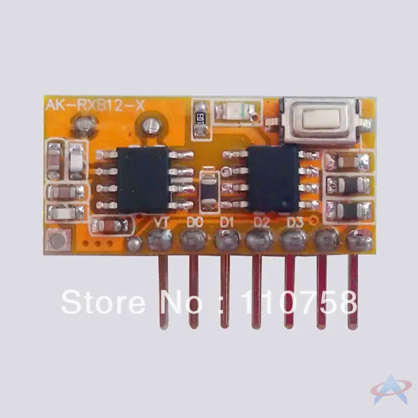 ASK Super heterodyne rf transmitter and receiver module 315mhz/433 ...