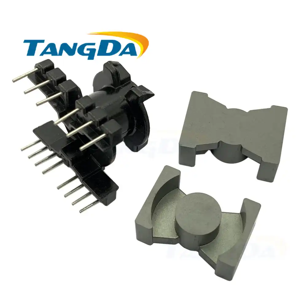 Tangda PQ2020 PQ20 20 core Bobbin 6+8pin magnetic core+skeleton PC40 soft ferrite cores ...