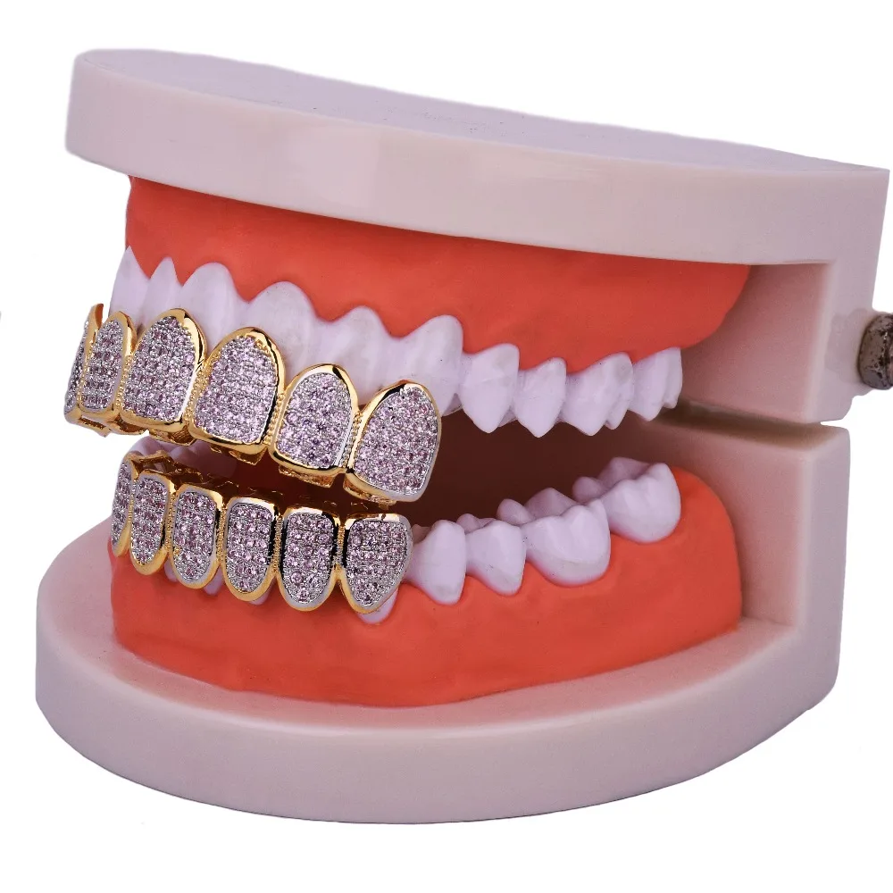 Platinum Teeth Grillz