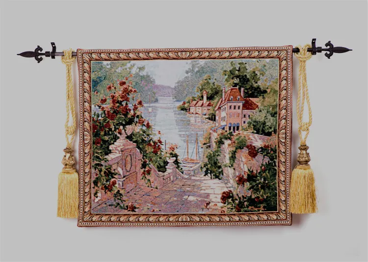 78-96cm-Belgium-jacquard-wall-hanging-tapestries-European-style ...