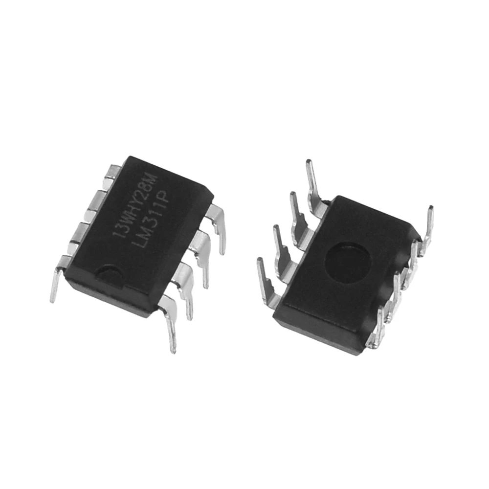 10PCS/LOT Original New LM311P LM311 DIP8 LM311N 311 DIP 8 voltage ...
