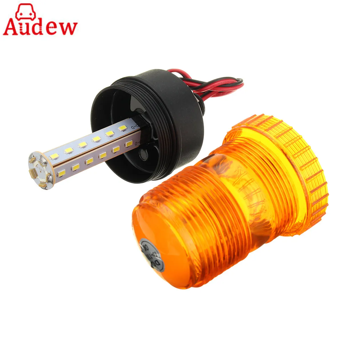 Rotating Amber Warning Lights Vehicle