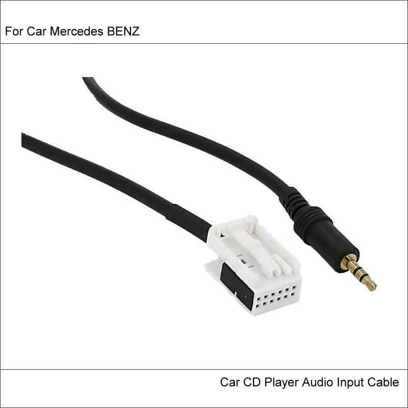 Original Plugs Aux Adapter 3.5mm Connector For Mercedes Benz Sl Class ...