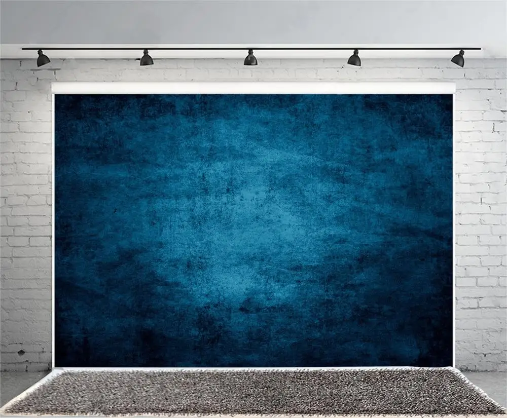 Laeacco темно-синие градиентные однотонные джинсовые вечерние фоны для ...