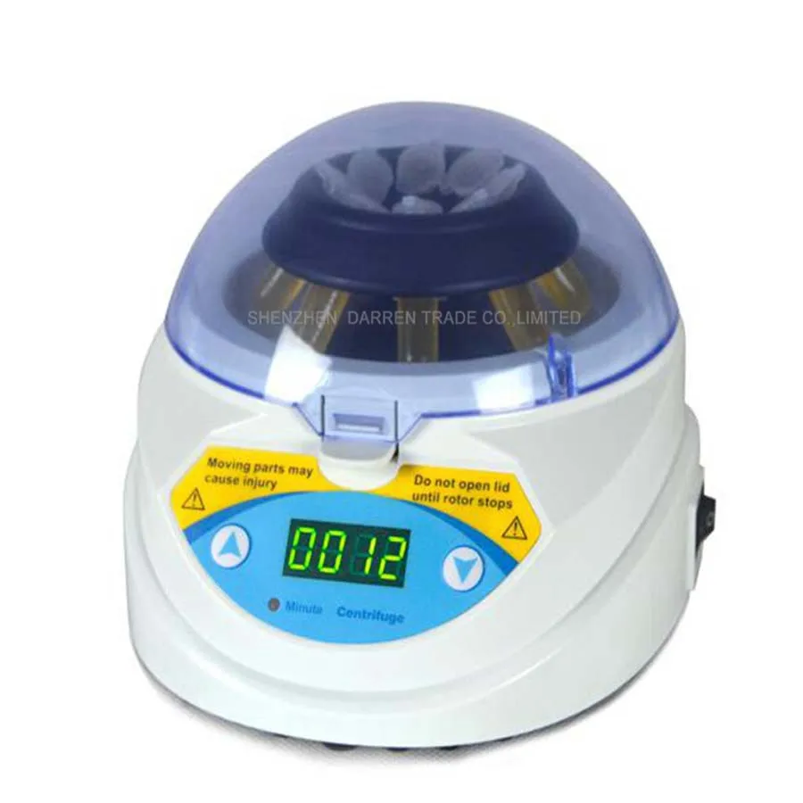 Mini 10k 10000rpm Machine Manual Centrifuge Compact Lab Centrifuge Lab