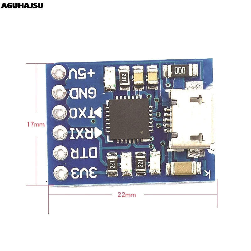 CJMCU CP2102 MICRO USB to UART TTL Module 6Pin Serial Converter UART ...