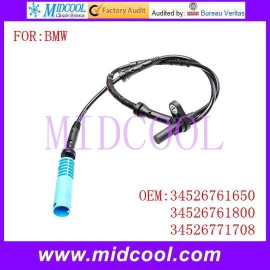 New-ABS-Sensor-Wheel-Speed-Sensor-Front-Right-use-OE-No-34526761650 ...