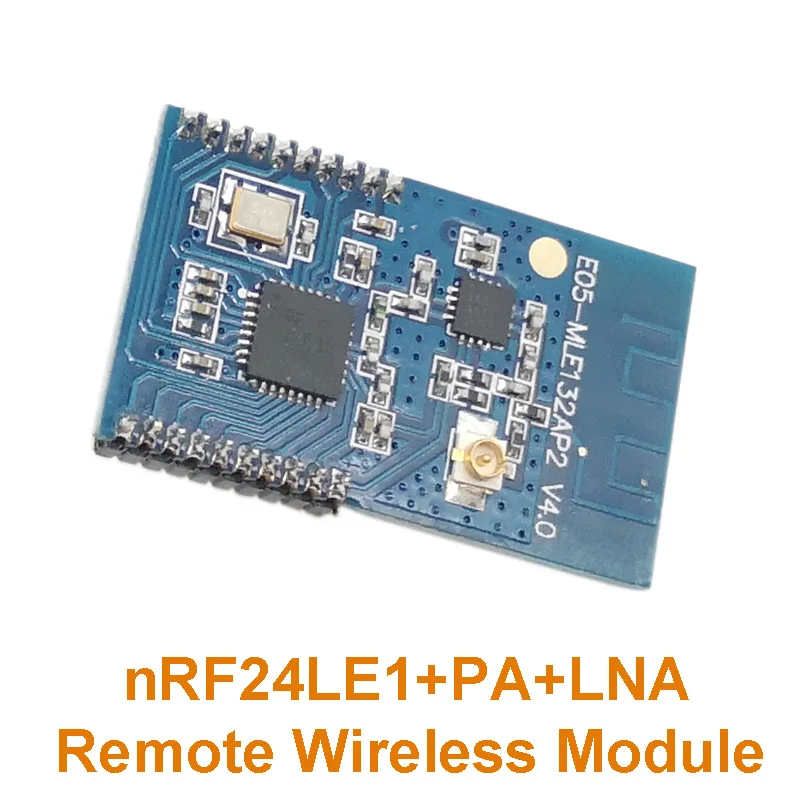 2pcs/lot Dual Antenna nRF24LE1+PA+LNA Remote Wireless Module MCU ...