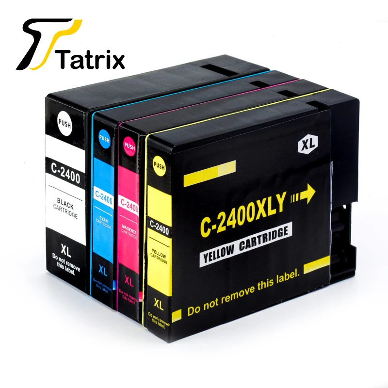 Cartucho de tinta para impresora Canon 2400 PGI2400XL, Compatible con ...