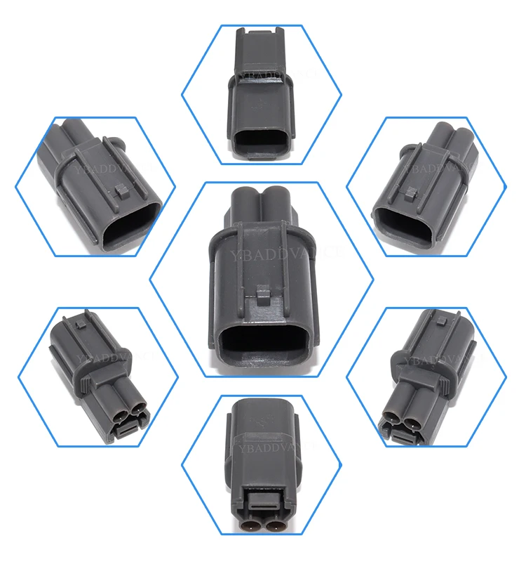 電気信号6181-0070/6918-0323,nissan用の2方向密封されたオスコネクタ