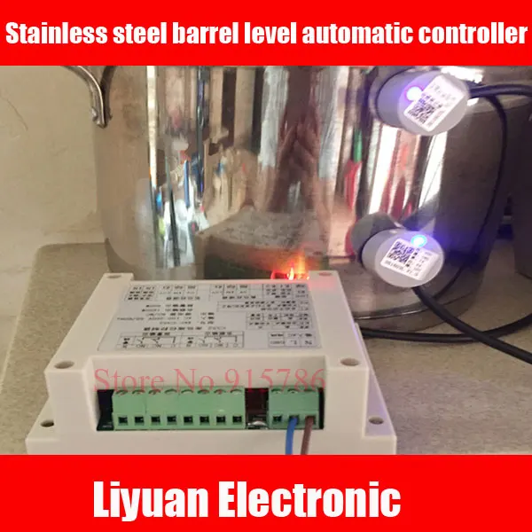 Stainless steel barrel level automatic controller / Ultrasonic non ...
