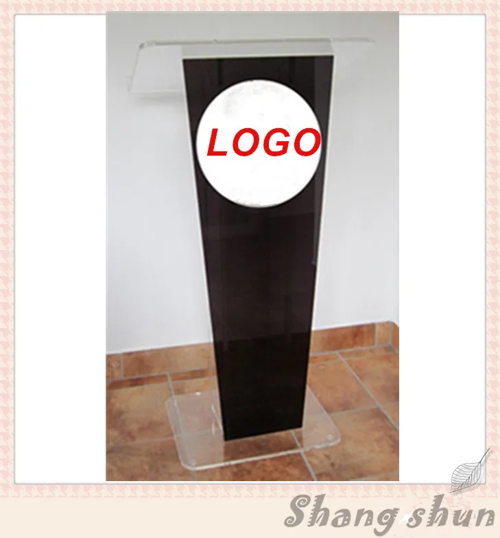 Hot Sale Church Lectern/Podium/Pulpit/Rostrum Acrylic Clear Lectern ...