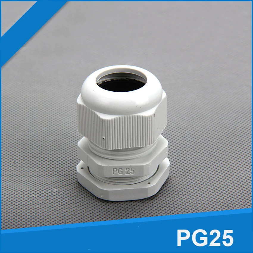 Free Shipping High Quality PG25 Plastic Cable Gland PG Thread ...