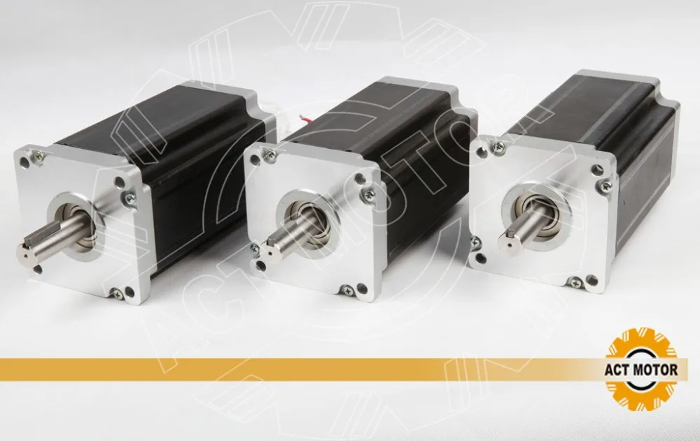 Great Motor! ACT Motor 3PCS Nema42 Stepper Motor 42HS1460 150mm 6A ...