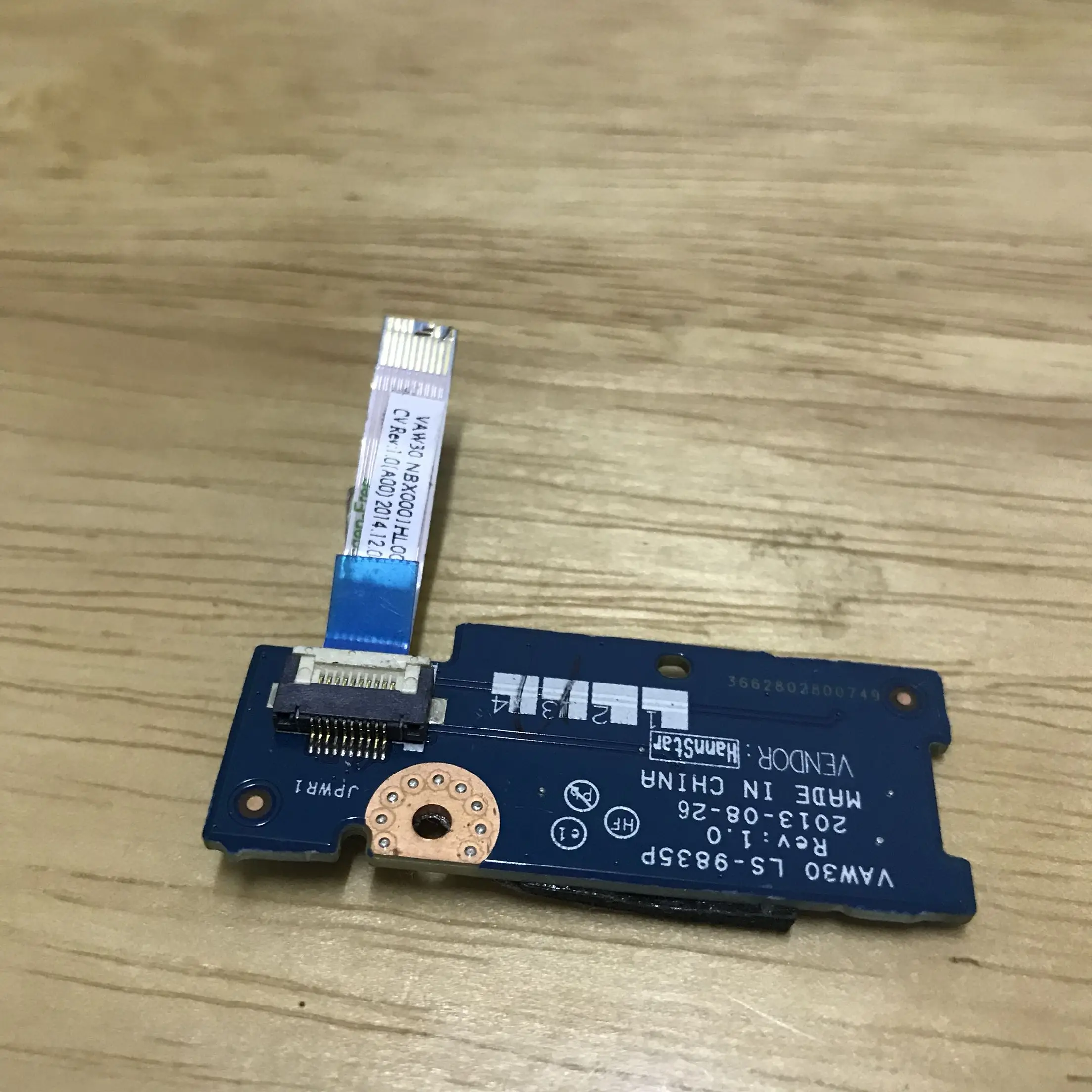 For Dell Latitude E5540 E5440 Power Button Mic Circuit Board LS 9835P ...