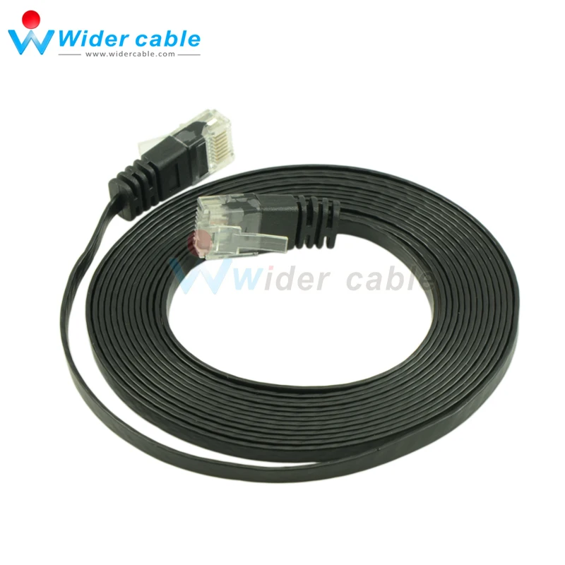 3m Premium Quality Twisted Pair Fluke RJ45 Patch Cable Flat CAT6 UTP ...