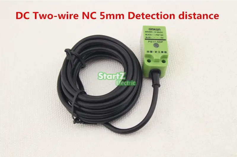 Dc Normally Closed Nc 2 Wires 5mm Square Approach Sensor Inductive