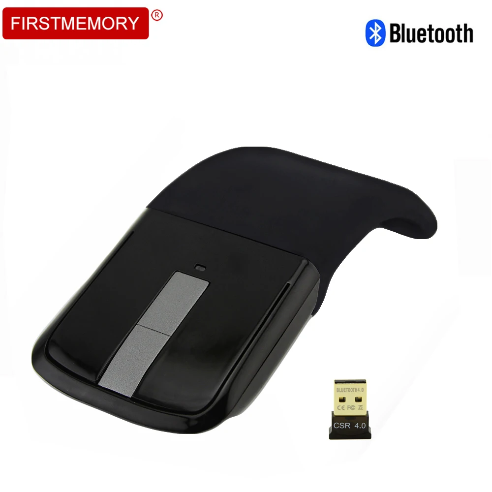 Aliexpress.com : Buy Bluetooth Wireless ARC Touch Mouse Foldable ...