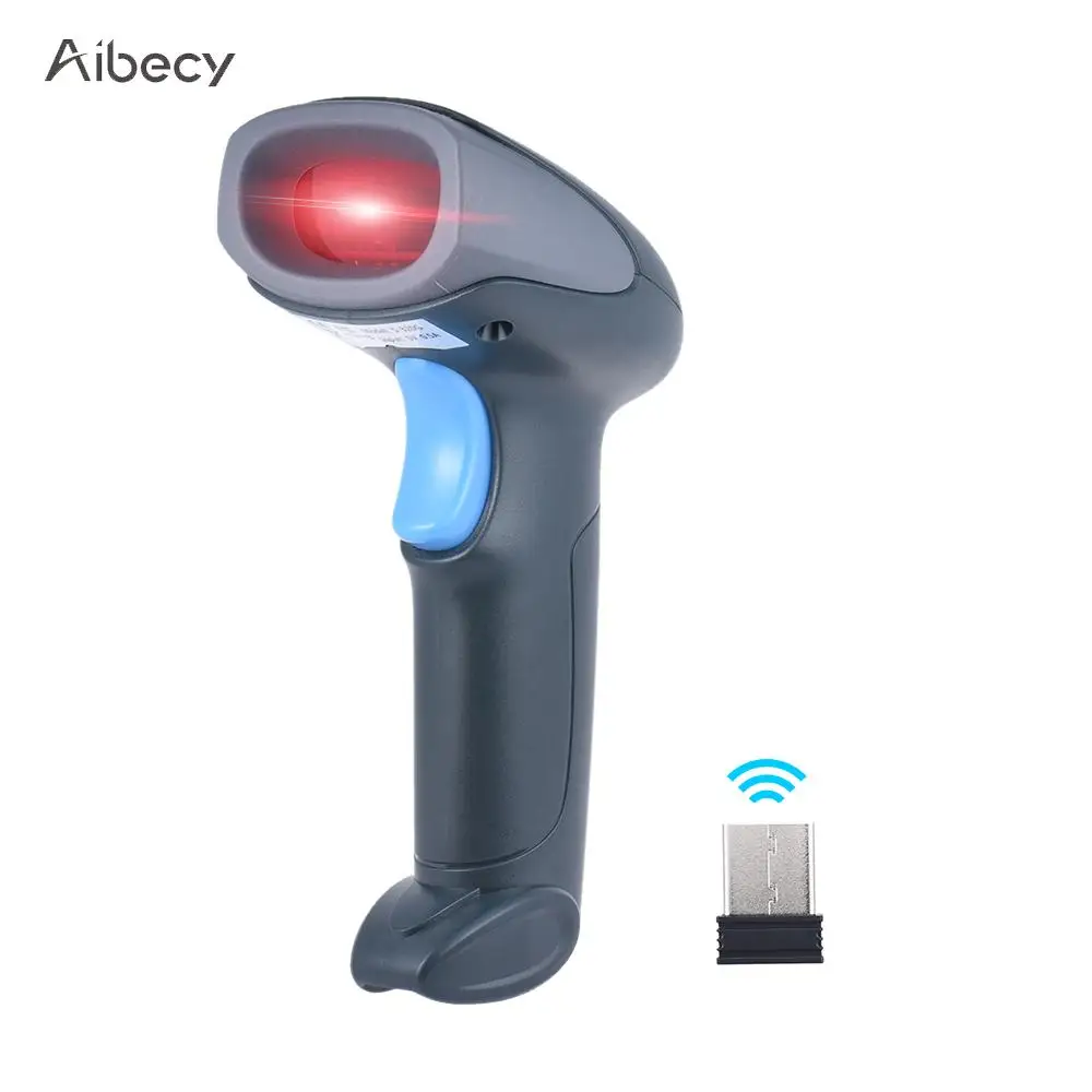 Aliexpress.com : Buy Handheld 2.4G Wireless/ Wired Barcode Scanner Bar ...