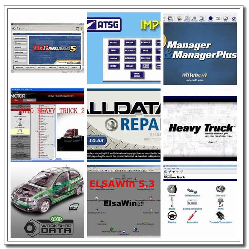Alldata Software In 1tb Hdd Usb3 0 Auto Repair Software Alldata V10 53