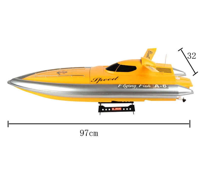 Exclusive Super Giant Remote Control Model Boat 97cm Large Rc Ship Anti ...